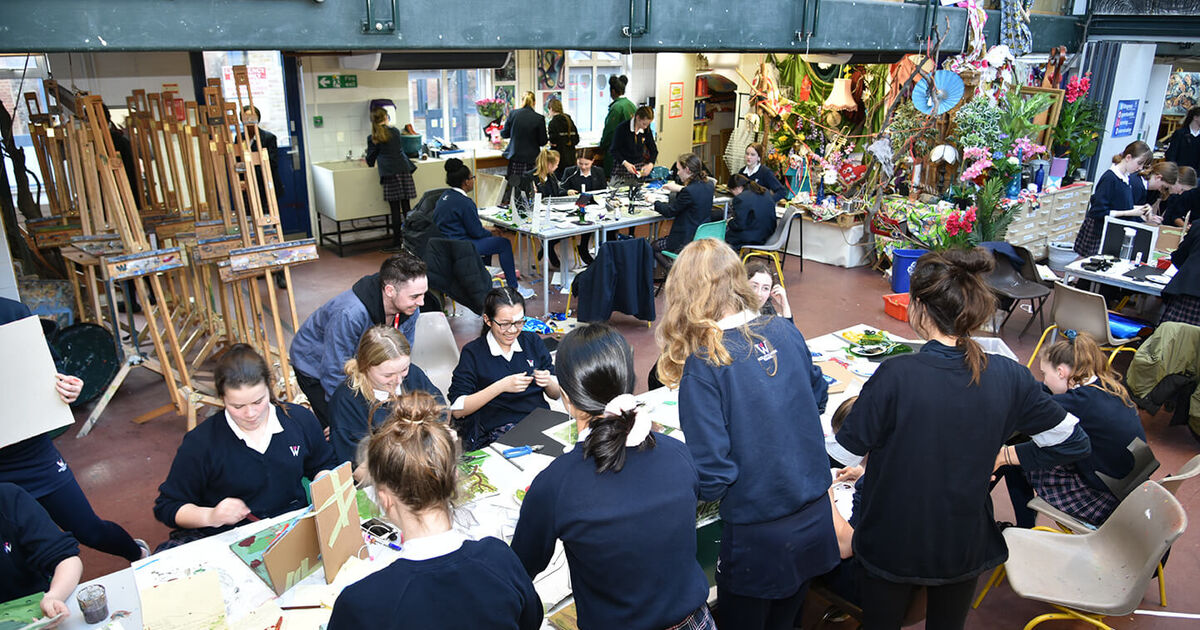 Theatre Set Design Workshop | Woldingham School