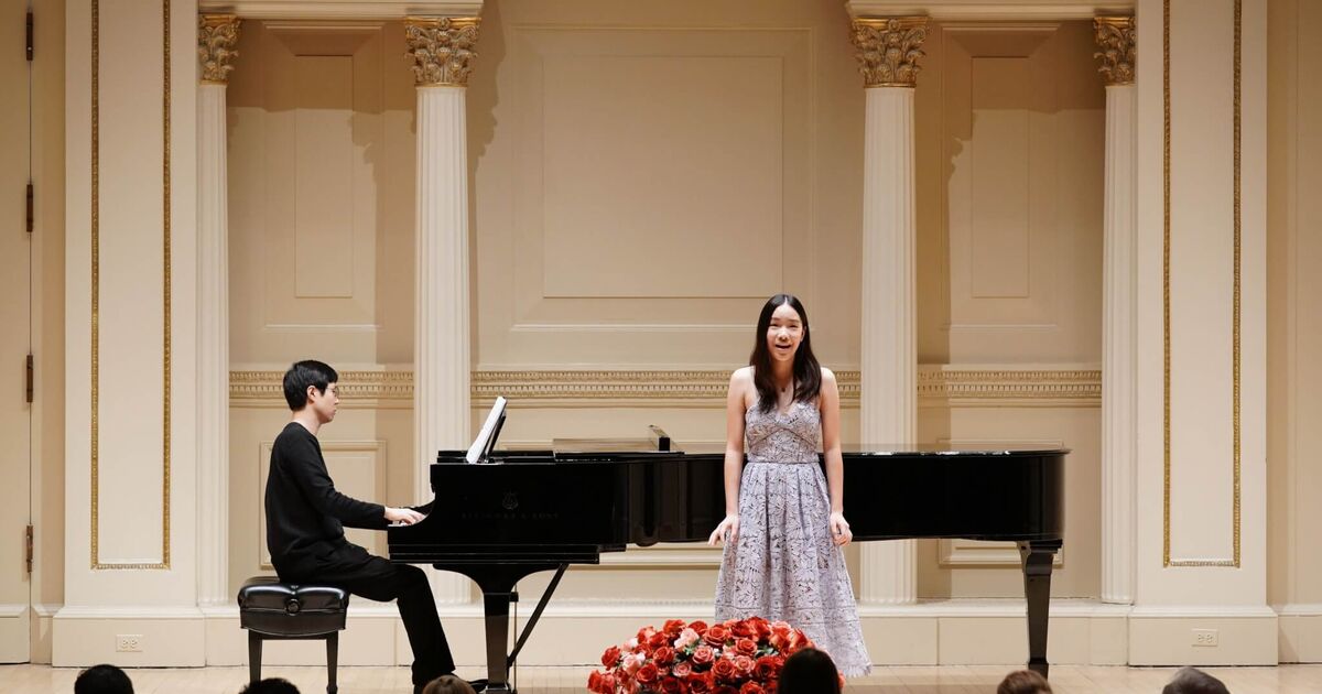 Jane sings at Carnegie Hall | Woldingham School