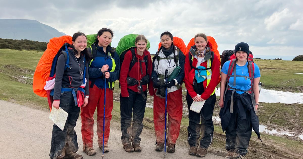 Gold DofE practice expedition brings Sixth Form participants huge sense ...