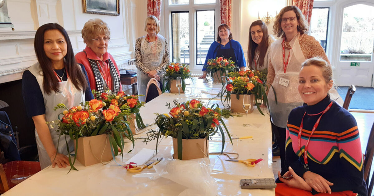 Wine tasting and floral workshop expand knowledge and creative skills ...