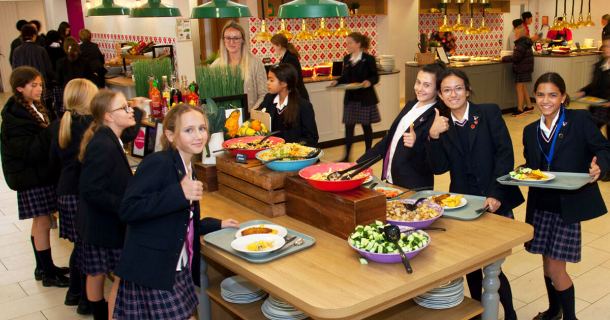 New menus and servery proving popular | Woldingham School