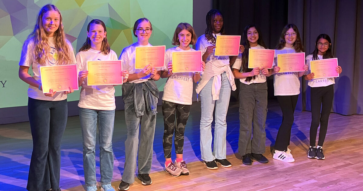 Year 8 students celebrate 50th anniversary of Sacred Heart goals at ...