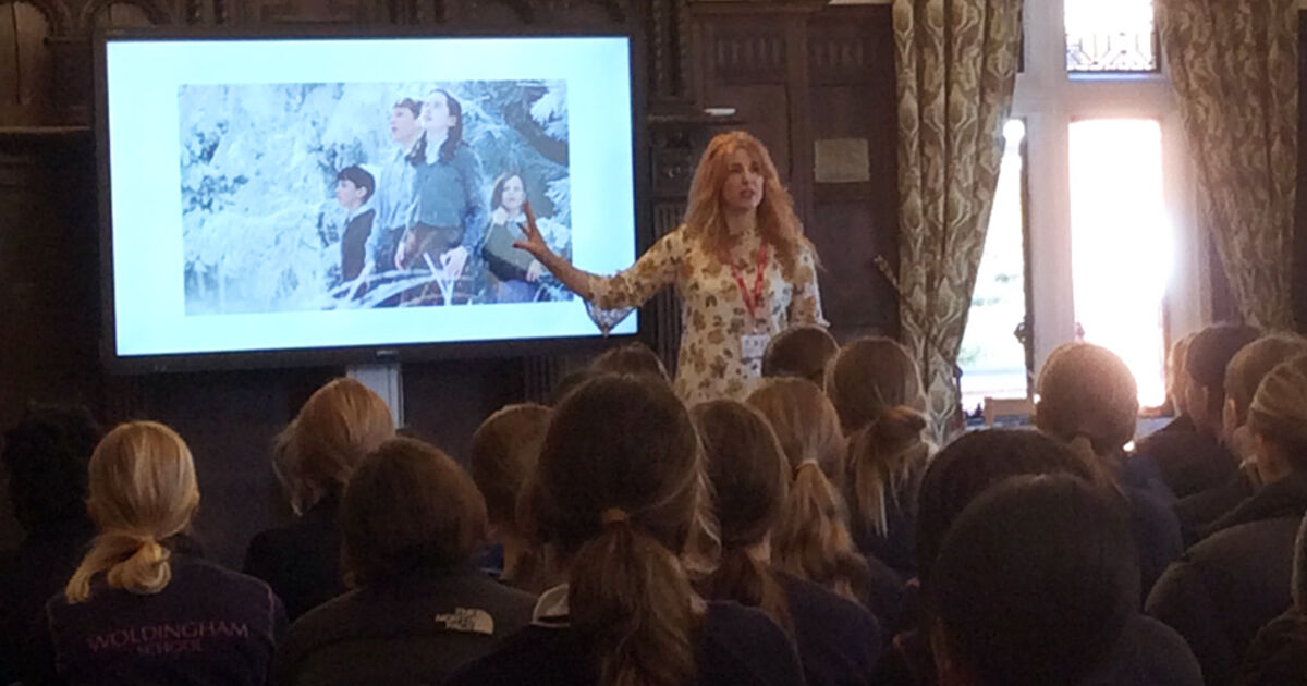 Author M A Bennet tells students about the inspirations behind her ...