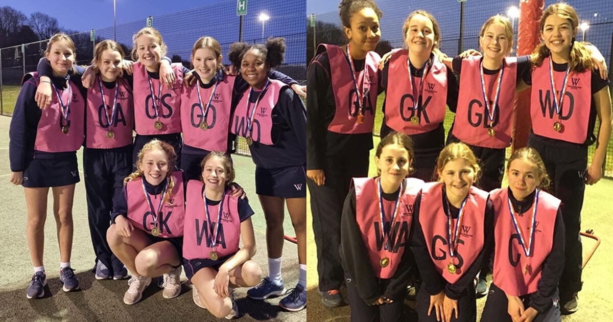 District double for U13 netball teams | Woldingham School