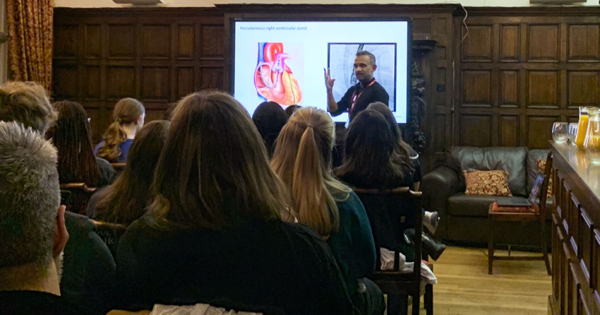 STEM Live speaker explores the fascinating sphere of intensive care ...