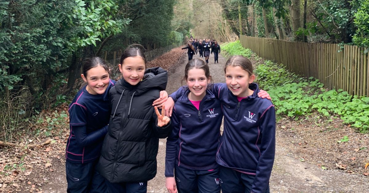 Whole school sponsored walk helps people in need | Woldingham School